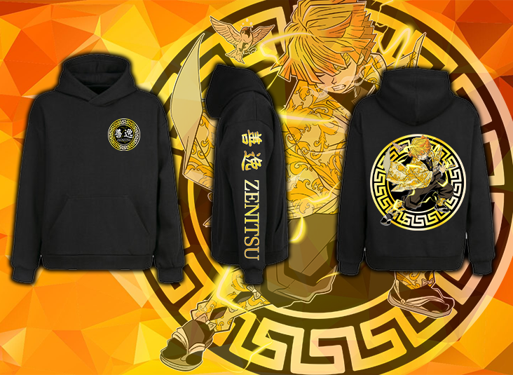 Demon Anime - Zenitsu Hoodie – U-Litt X-clusive